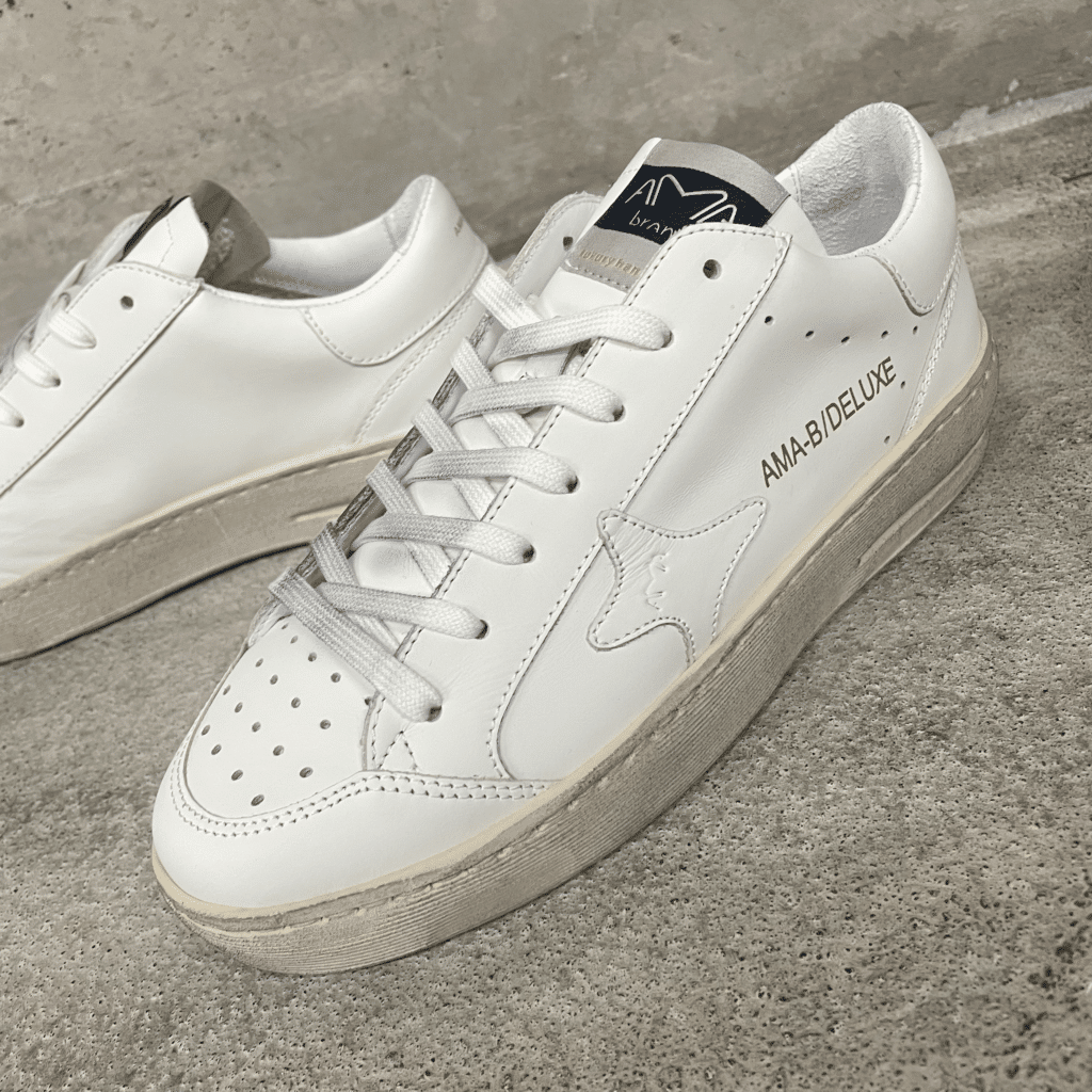Ama Brand Deluxe sneakers – Wit – Myrth – Schoenenwinkel in Den Bosch